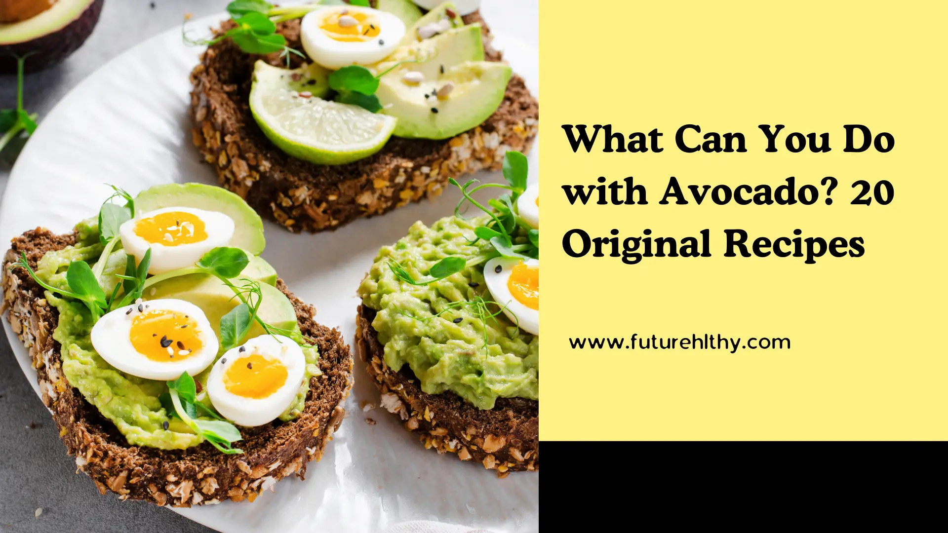 20 Original Avocado Recipes for Food Lovers
